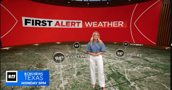 CBS Texas to Debut its AR/VR Set Today | The Gradient Group