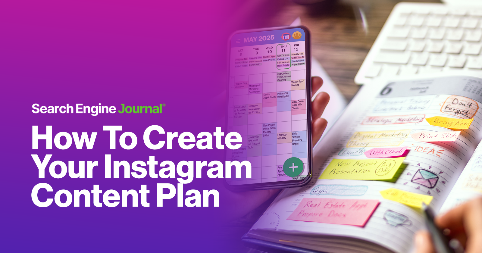 How To Create Your Instagram Content Plan (With Free Template) | The ...